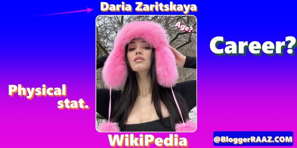 Daria Zaritskaya (Singer) - Full & Best Wikipedia Of Popular Singer